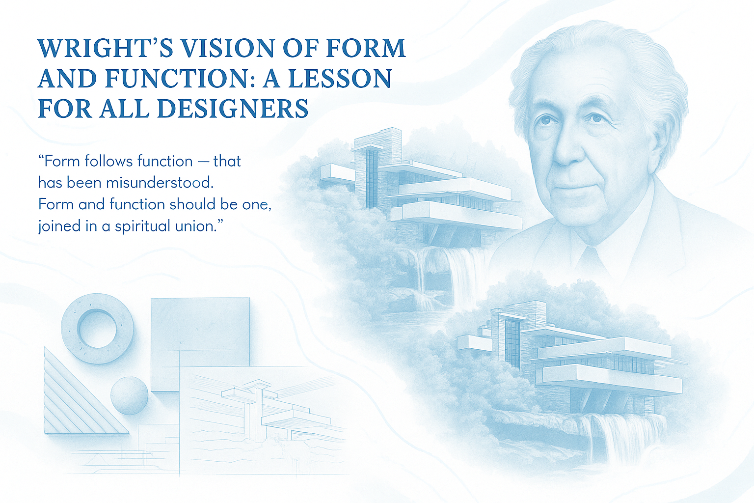 Frank Lloyd Wright: Merging Form and Function in Architecture ...