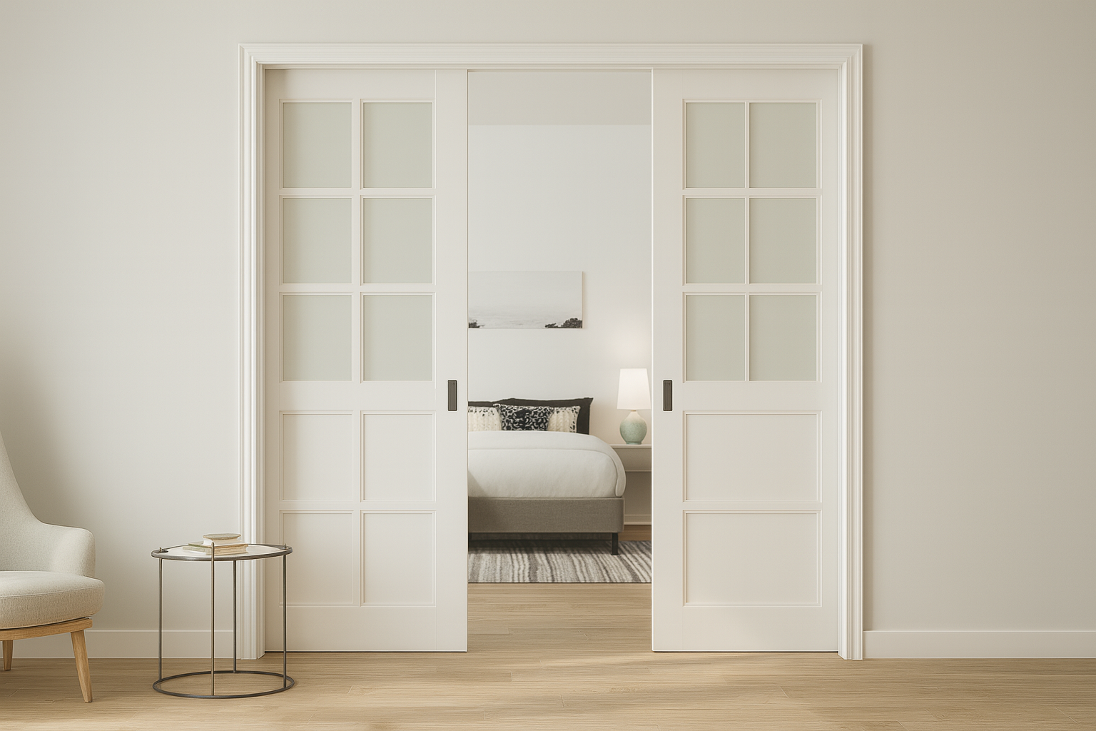Contemporary Pocket Doors