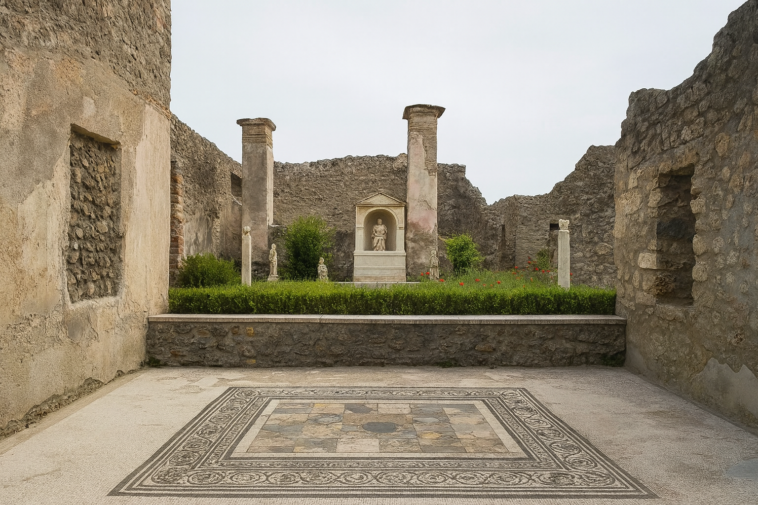 Roman Courtyards: How Ancient Homes Were Built Around Them ...