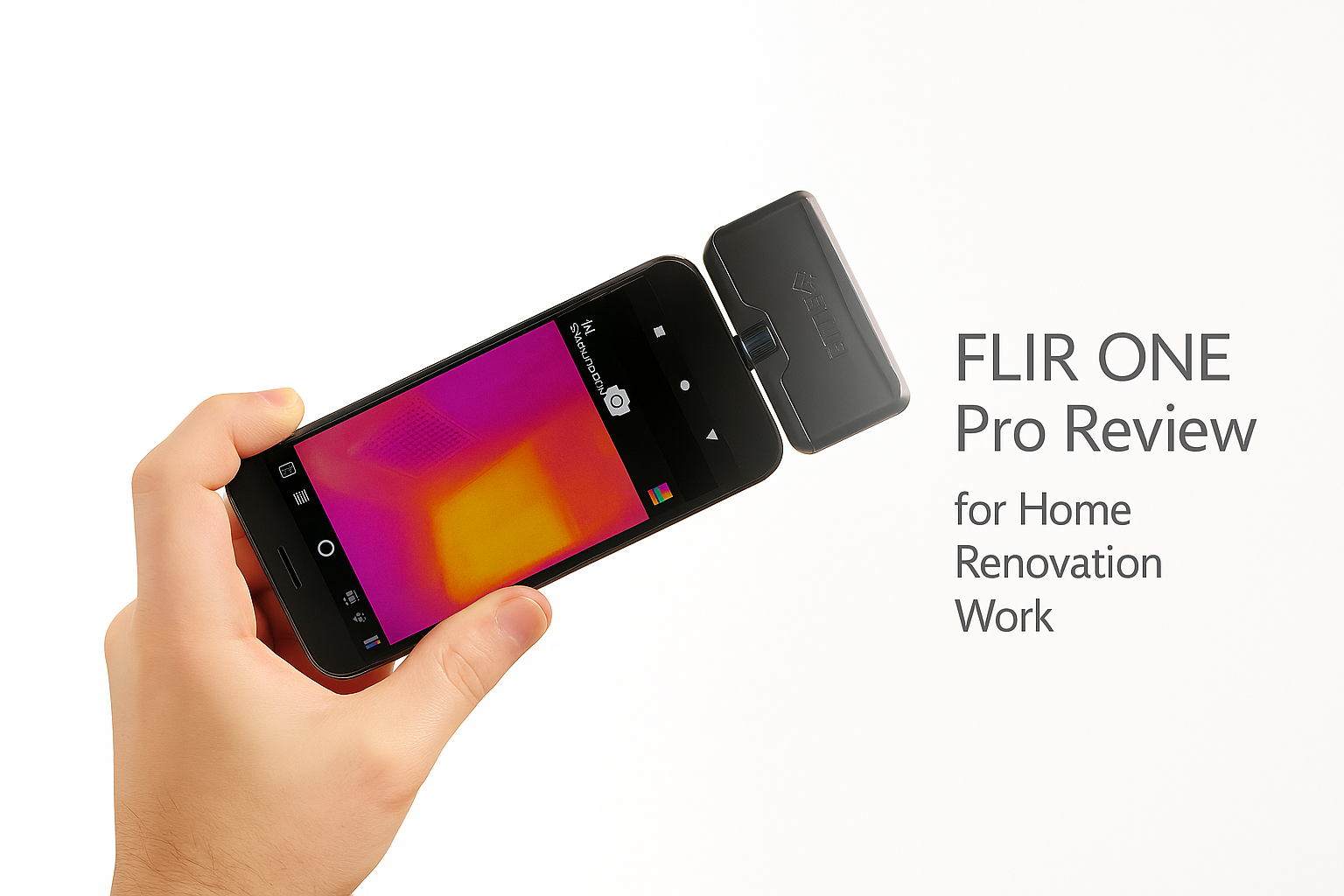 FLIR ONE Pro Review for Home Renovation Work | ArchitectureCourses.org
