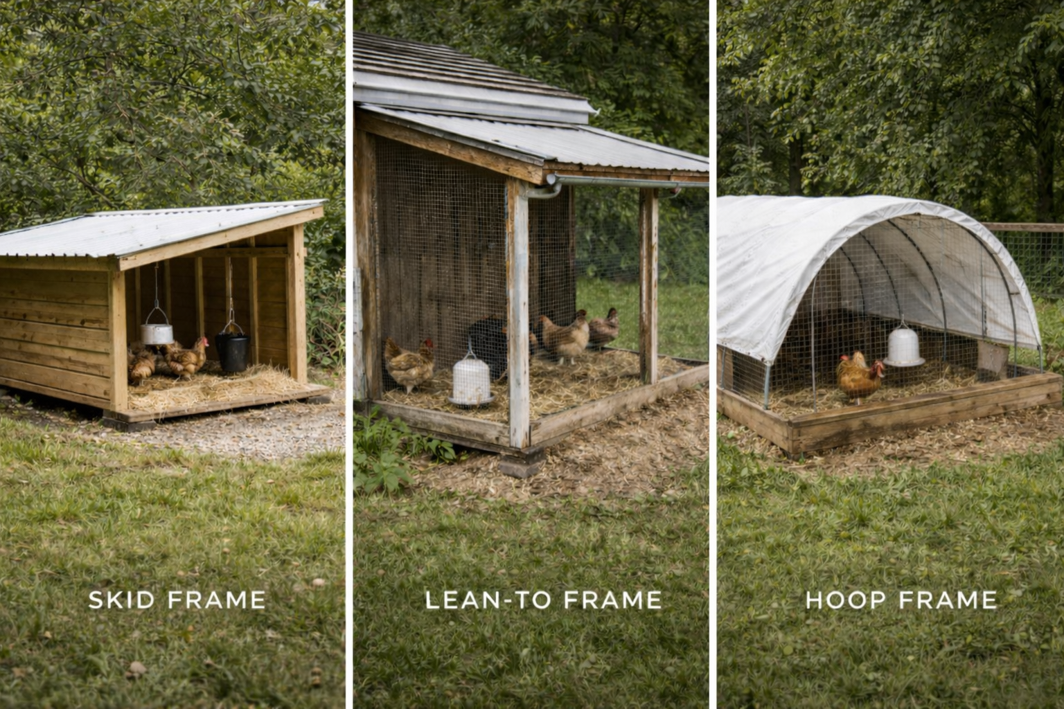 Best Small Chicken Coop Ideas for 2–6 Chickens (Realistic Sizes ...