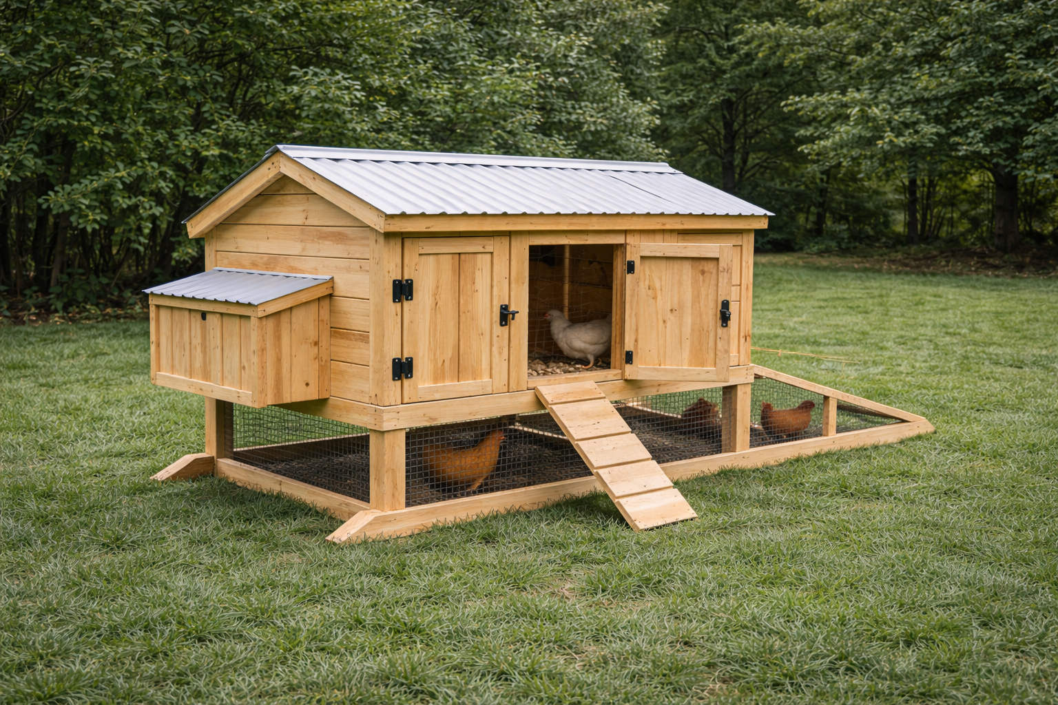 Best Small Chicken Coop Ideas for 2–6 Chickens (Realistic Sizes ...