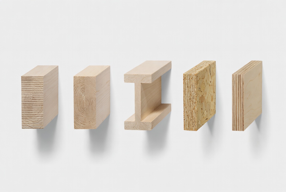 Engineered Wood Products: LVL, Glulam, I-Joists, OSB, Plywood ...