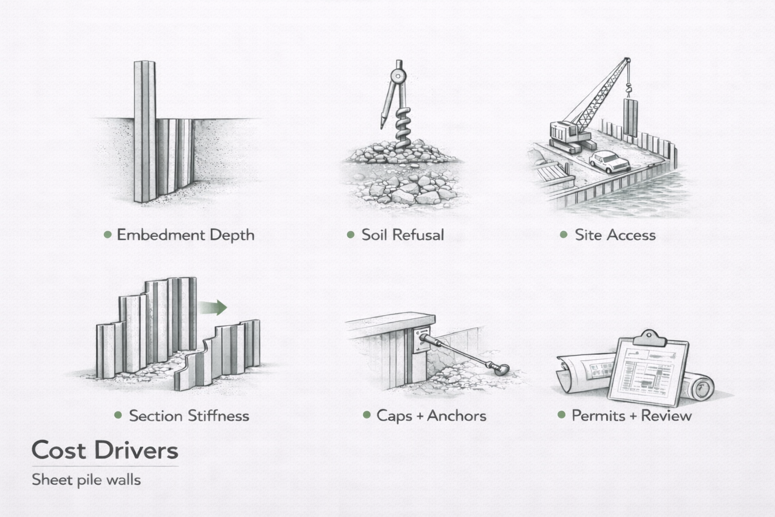 Vinyl Sheet Piling Cost Per Square Foot: Price Ranges ...