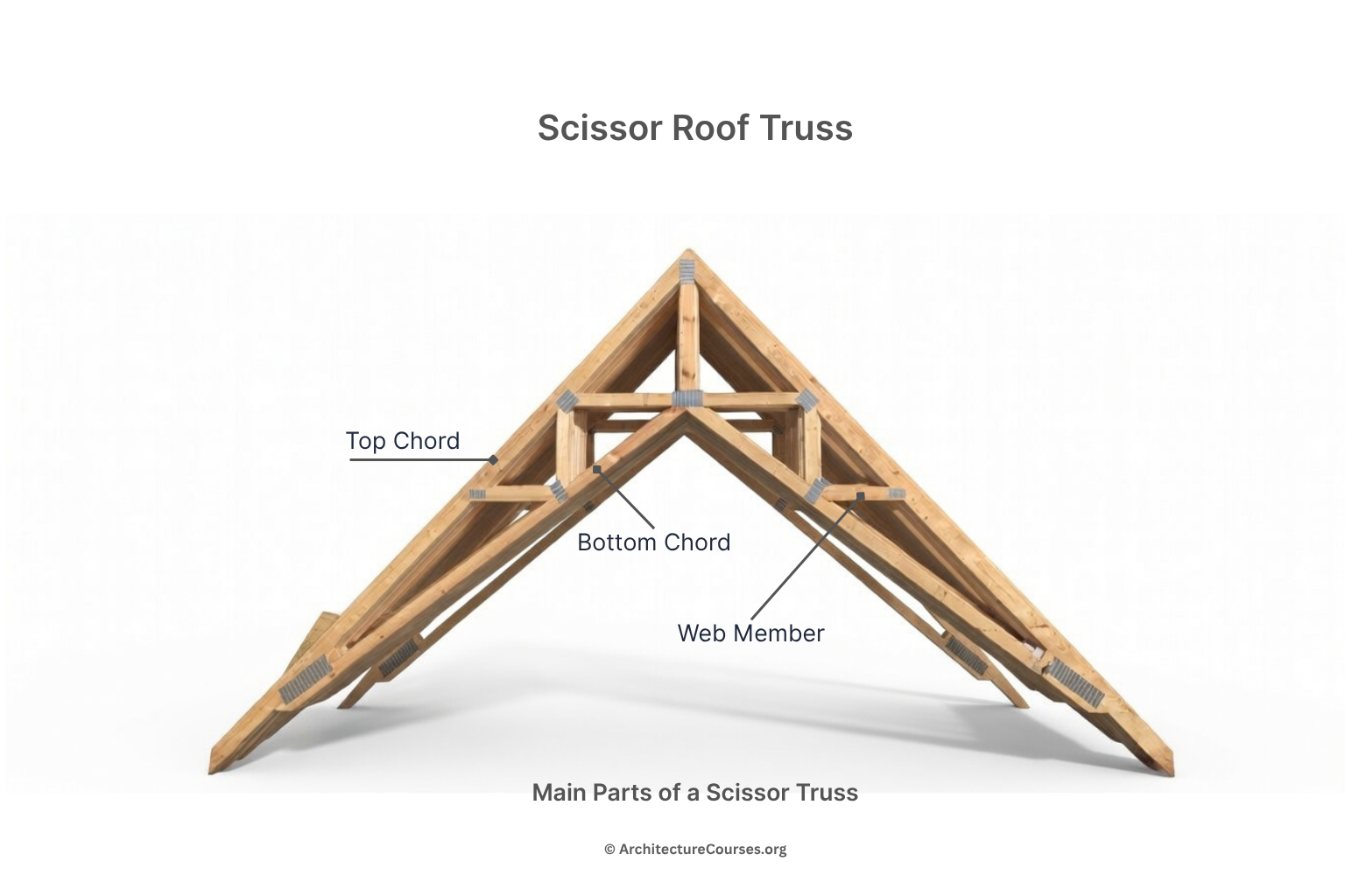 Scissor Trusses: Design, Installation, and Mistakes to Avoid ...