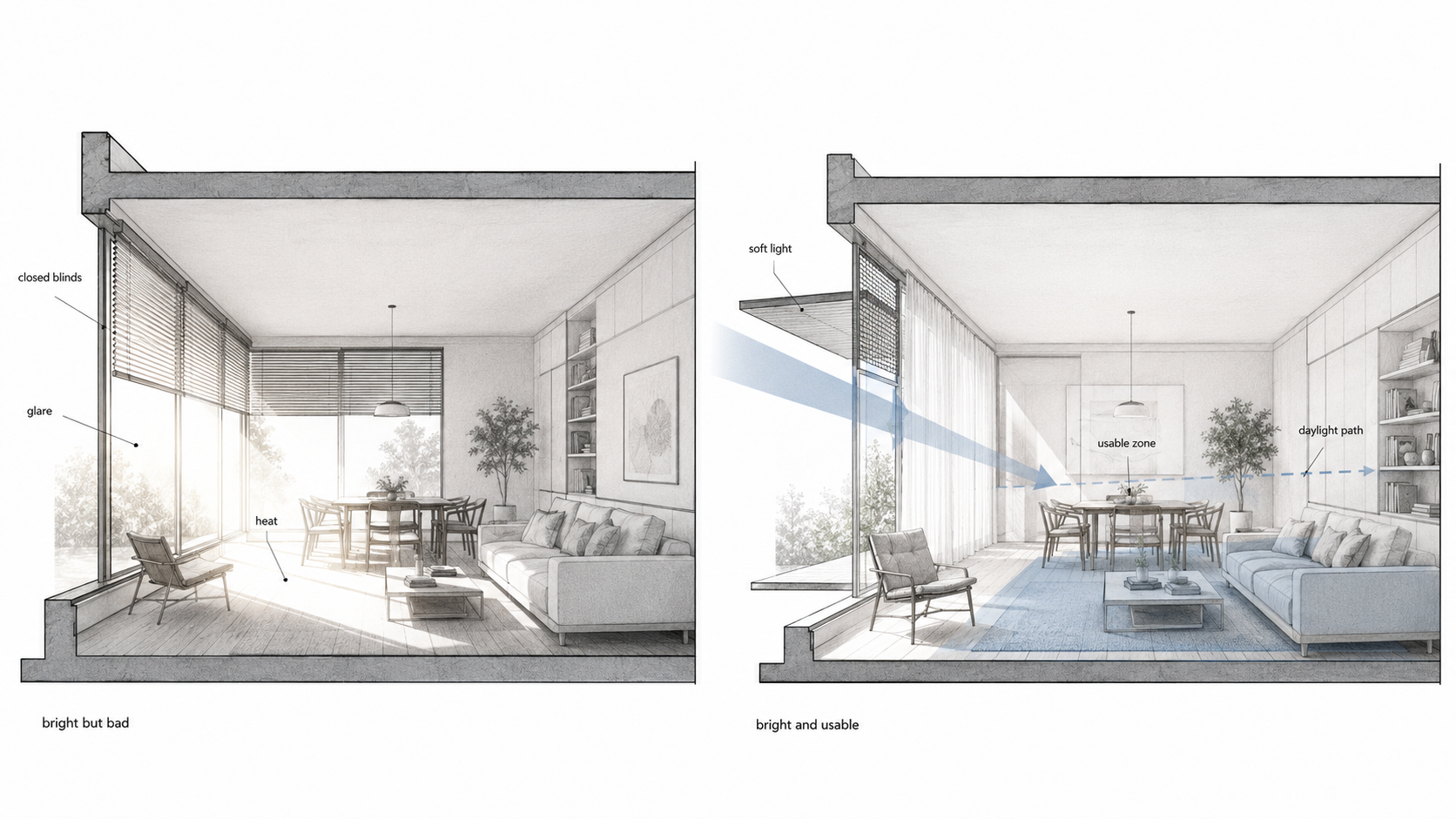 Natural Lighting in Architectural Design: Daylight, Glare, and Shade ...