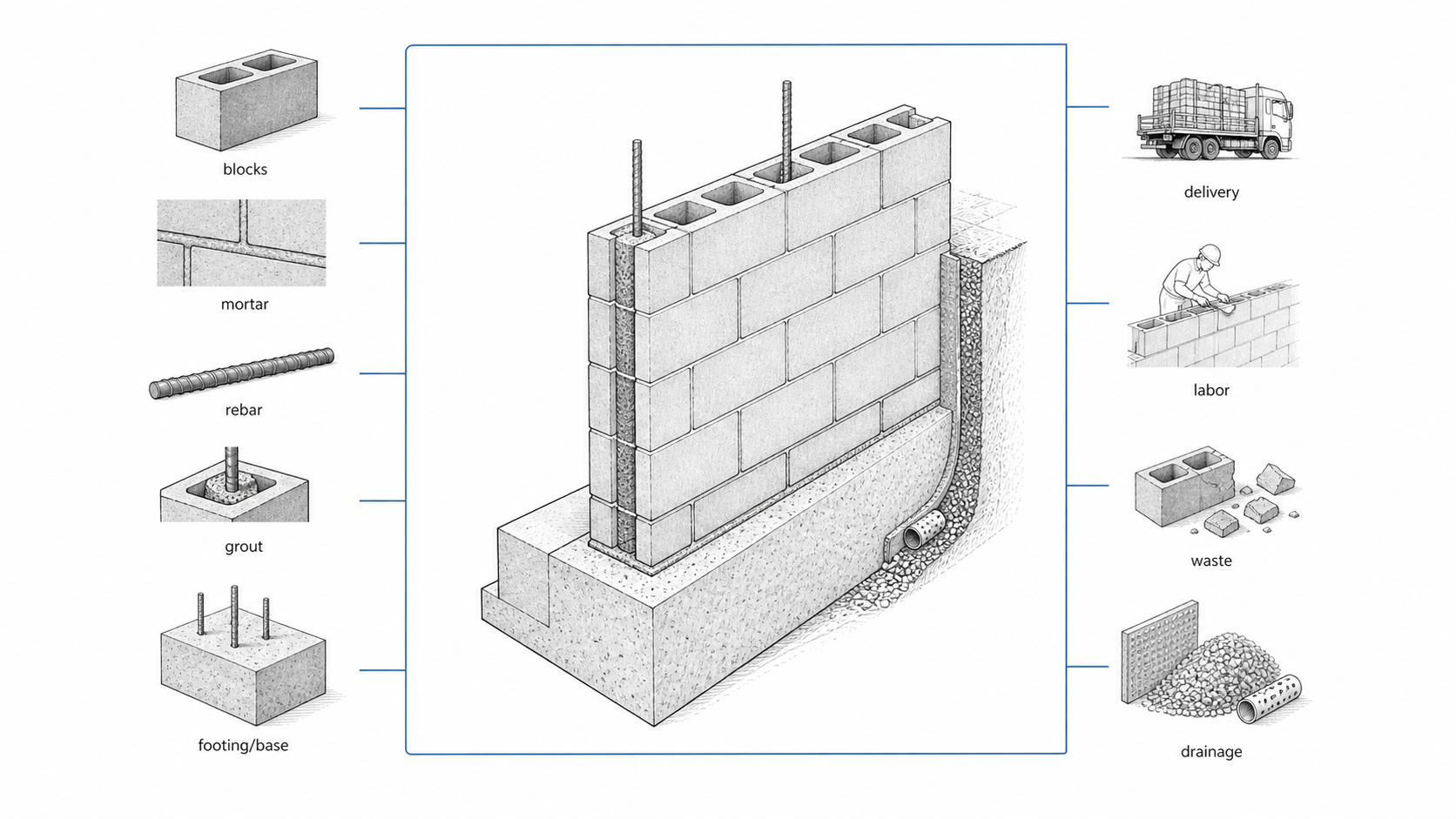 How Much Are Concrete Blocks? Price the Wall, Not the Block ...