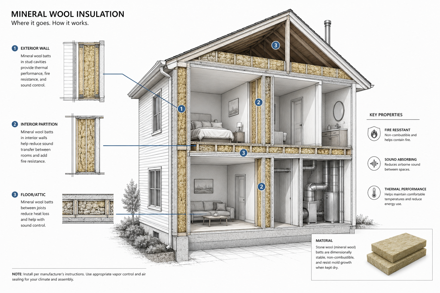 Loose Fill Mineral Wool Insulation: What It Is and Why It Works ...