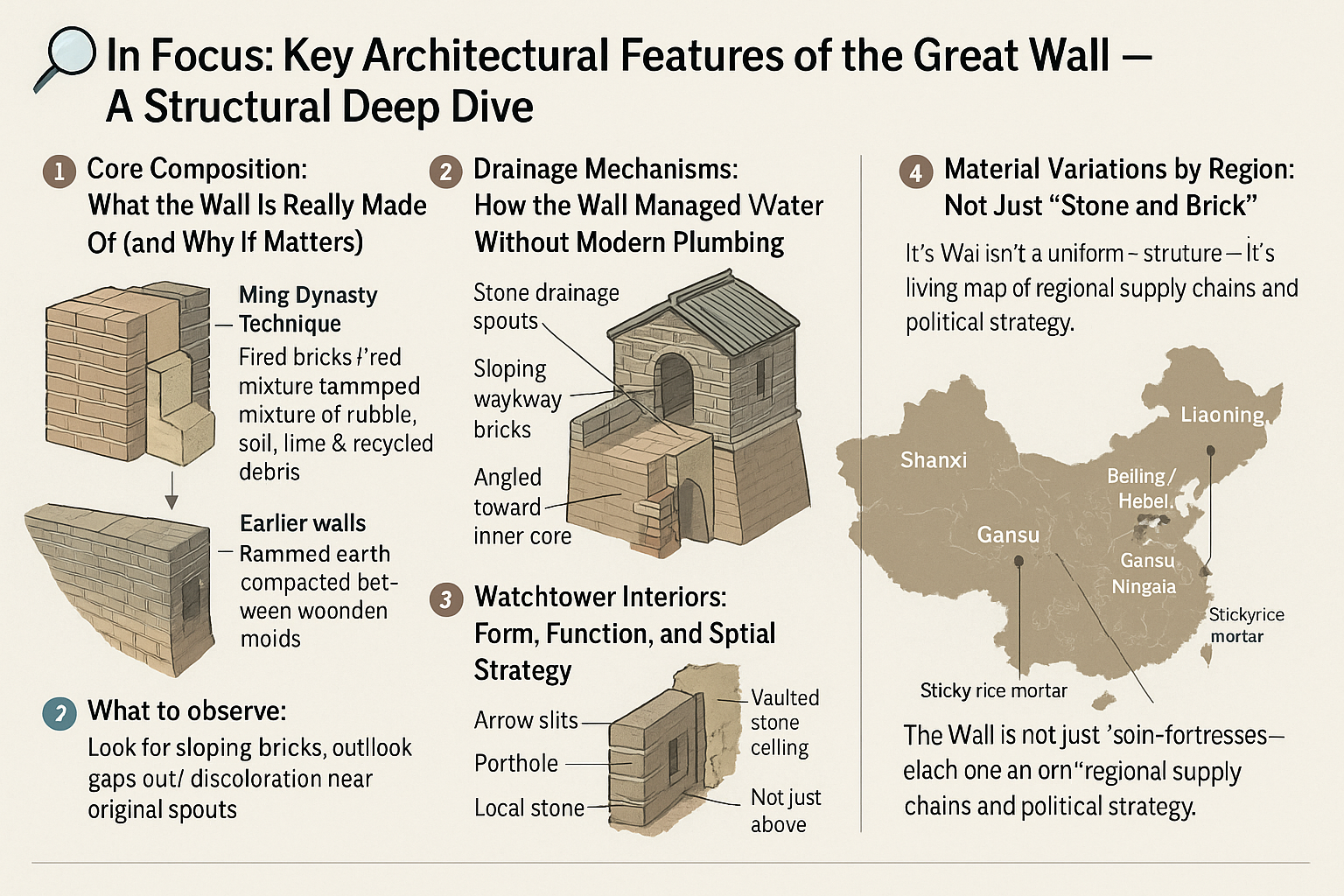 Inside the Great Wall: Exploring Its Interior Architecture ...