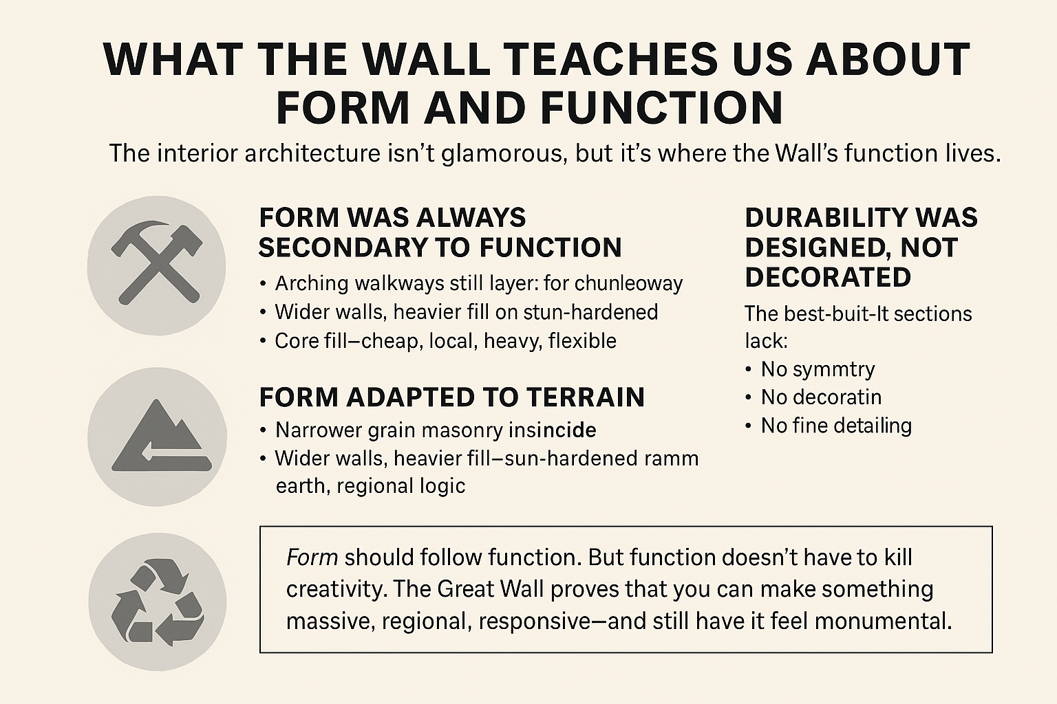 Inside the Great Wall: Exploring Its Interior Architecture ...
