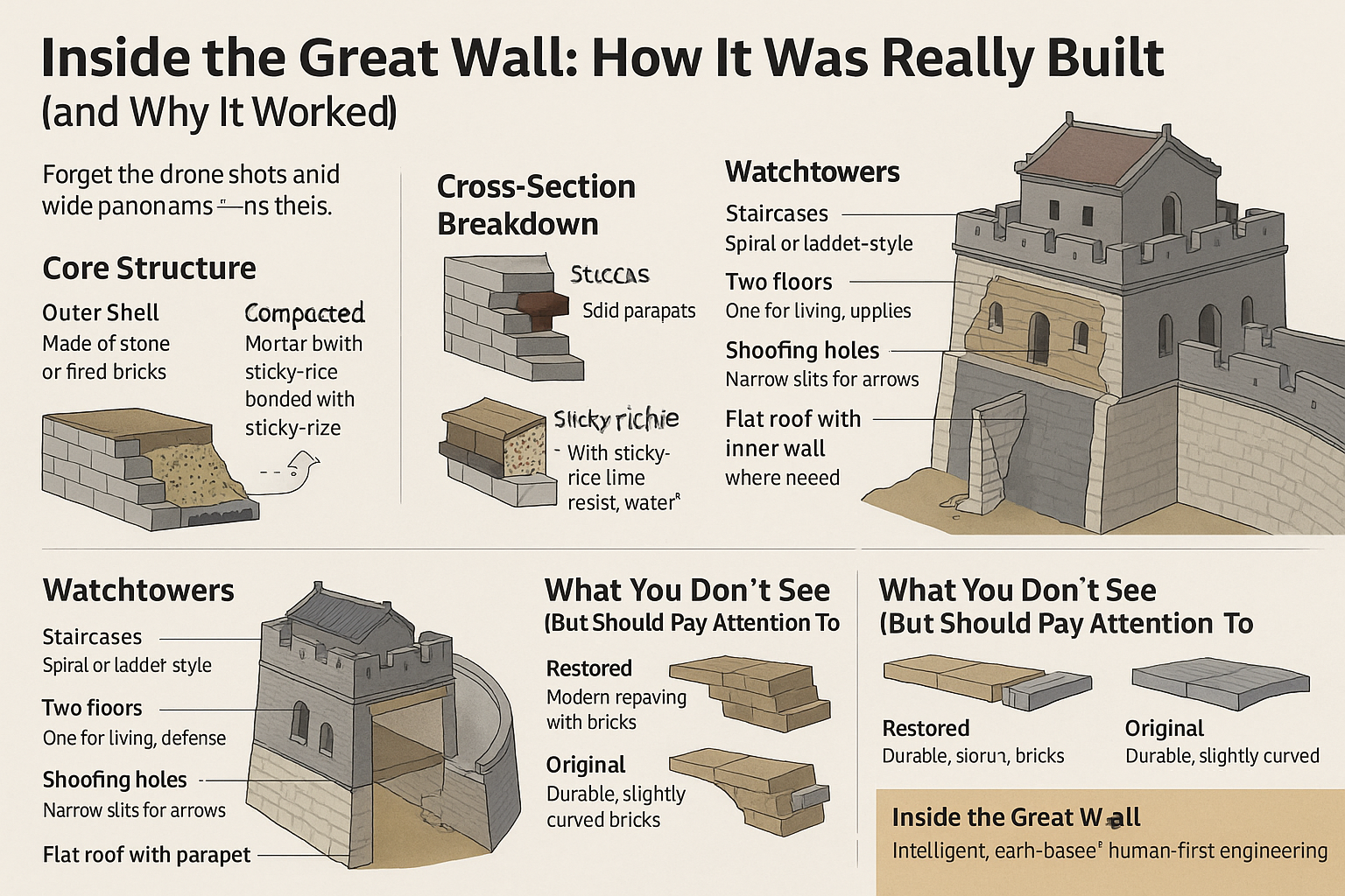 Inside the Great Wall: Exploring Its Interior Architecture ...
