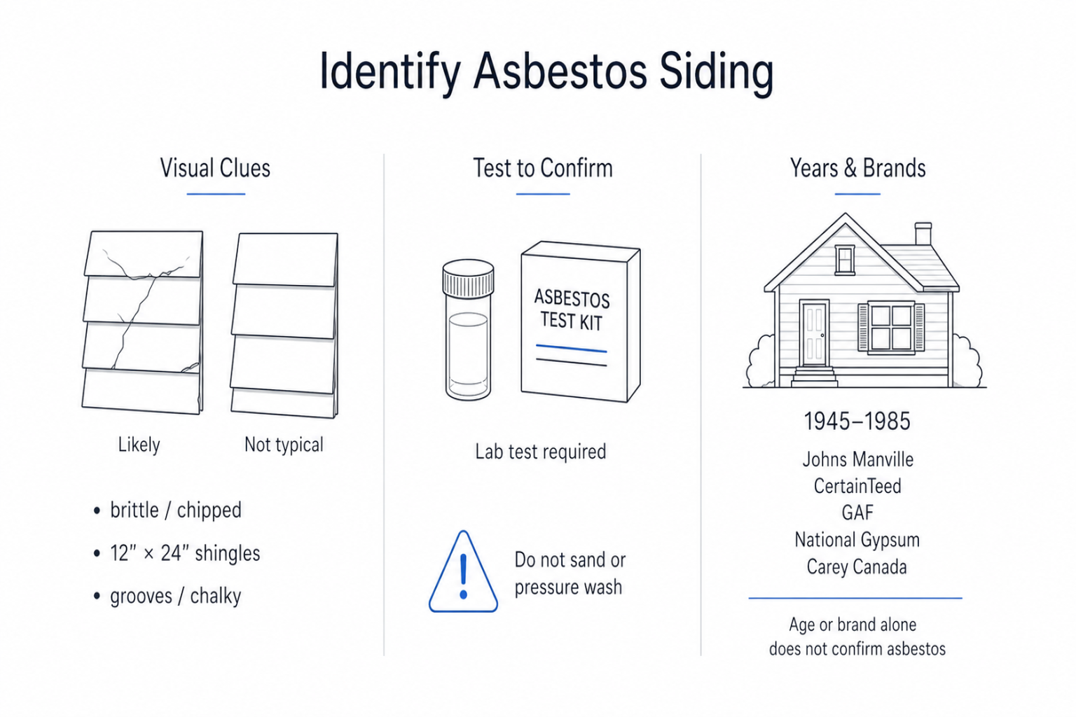 Asbestos Siding — Risks, Removal, and Replacement | ArchitectureCourses.org