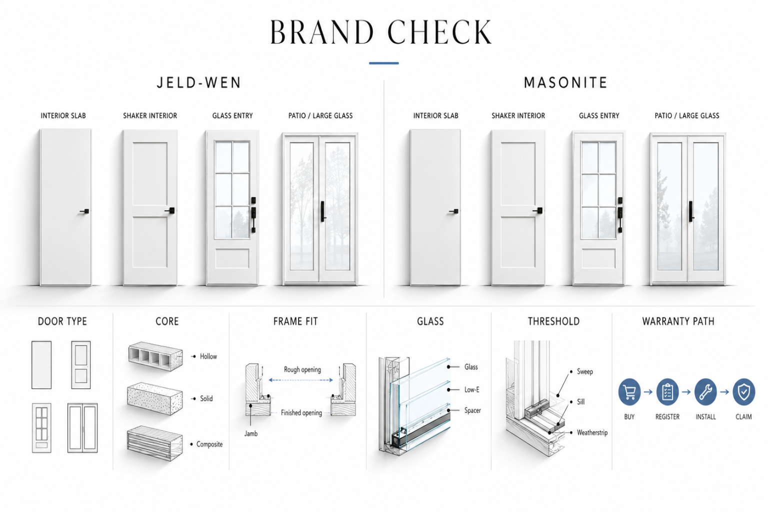Jeld-Wen vs Masonite Exterior Doors: Which Brand Fits Your Project ...