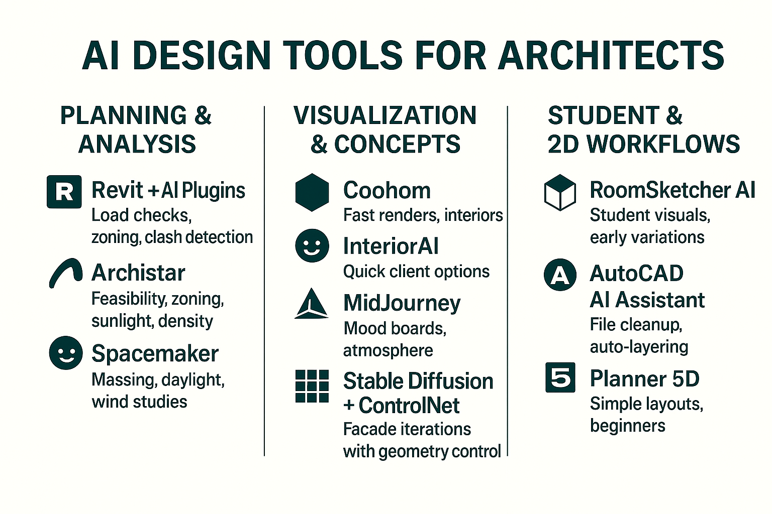 Top AI Design Software Architects Actually Use | ArchitectureCourses.org