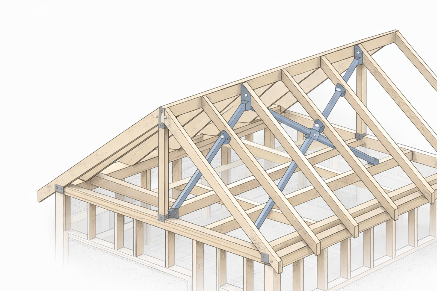 Roof Structures: The Main Types and How They Carry Loads ...